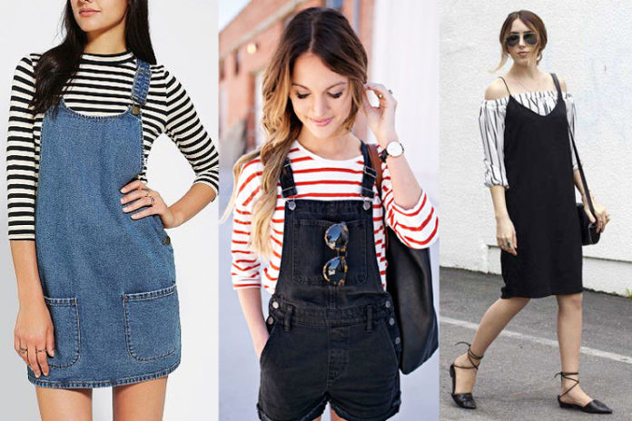 20+ Ways To Style A Shirt With A Slip Dress | hergamut